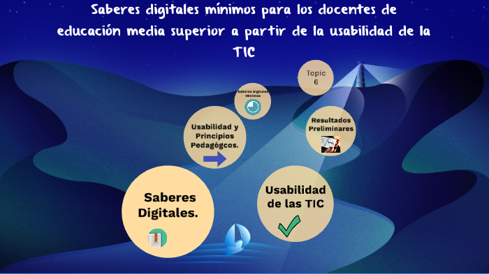 Saberes digitales mínimos para los docentes de educación media superior ...