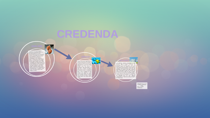 CREDENDA by Pao Osorio