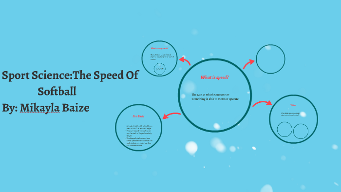 Sport Science:The Speed Of Softball by Mikayla Baize on Prezi