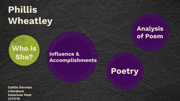 Phillis Wheatley - Caitlin Gorman by Caitlin Gorman on Prezi