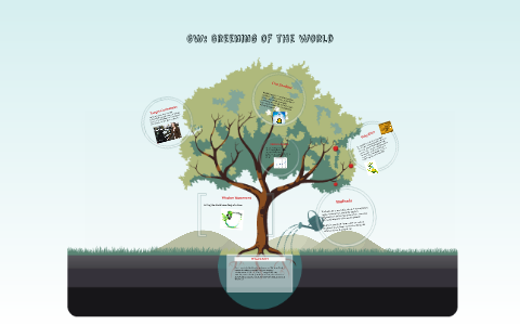 GW: Greening of the world by DaMarcus Green on Prezi