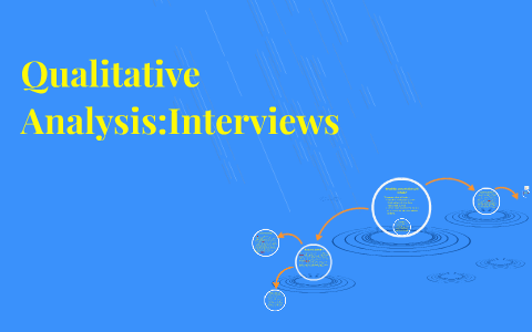 Qualitative Analysis:Interviews by on Prezi