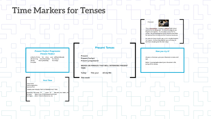 Time Markers for Tenses by Donna Curtis on Prezi