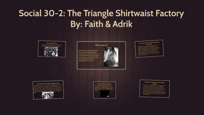 The Triangle Shirtwaist Factory by Faith Legault on Prezi