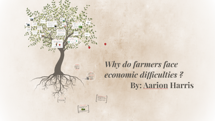 Why do farmers face economic difficulties ? by Aarion Harris on Prezi