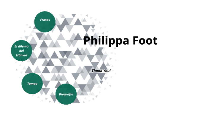 Filosofía-Philippa Foot by laura soria lopez on Prezi