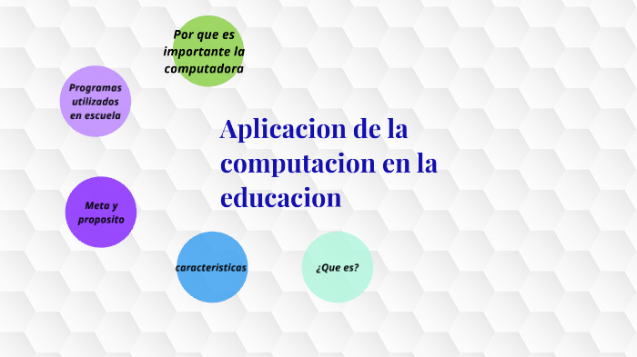 aplicacion de la computacion en la educacion by alicia lomas on Prezi