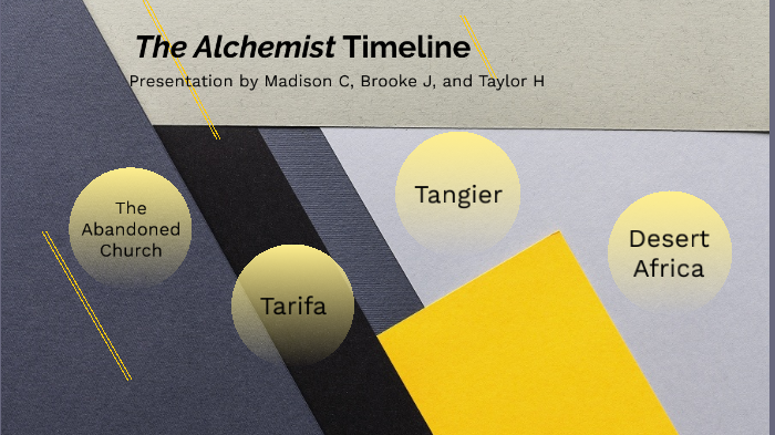 The Alchemist Timeline by Madison Carr on Prezi