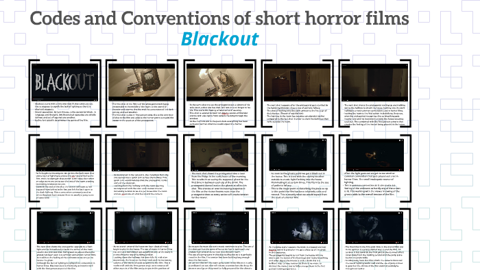 Codes and Conventions of short horror films by lewis ledley on Prezi