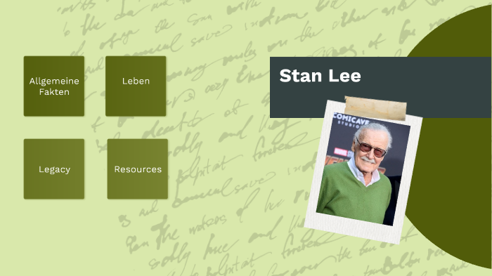 Stan Lee by Lisa Warth on Prezi