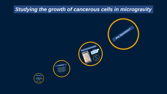 Studying the growth of cancerous cells in microgravity by Jac Ellis on ...