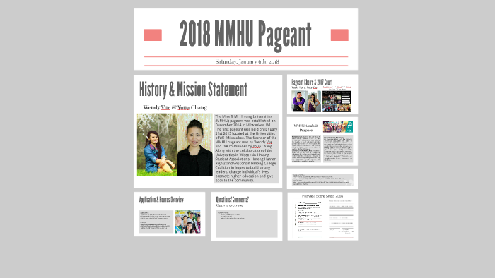 2018 MMHU Pageant by Mswendy Vue on Prezi