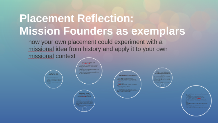 Placement Reflection: by David Frere on Prezi