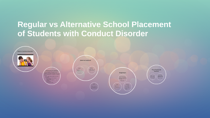 Regular vs Alternative School Placement by Megan Rody on Prezi