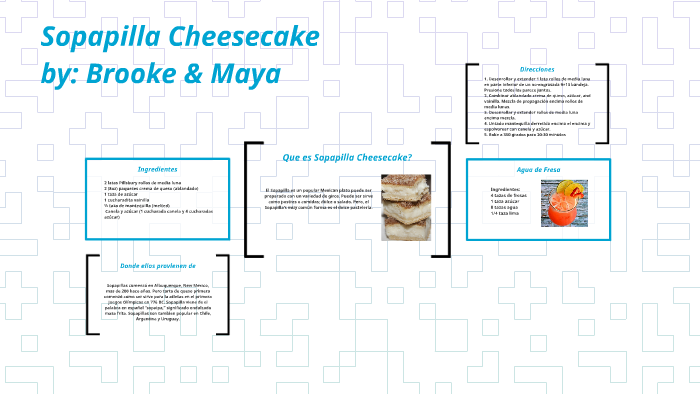 Sopapilla Cheesecake by maya gerker on Prezi