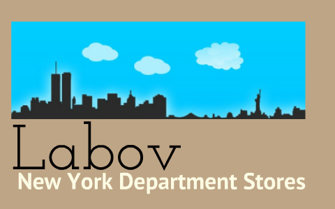 Labov in New York Department Stores by Ben Crawford on Prezi