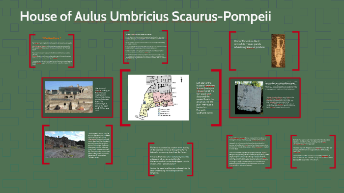 House of Aulus Umbricius Scaurus-Pompeii by K Clough on Prezi