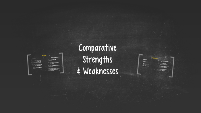 Comparative Strengths by Sarah Odom on Prezi
