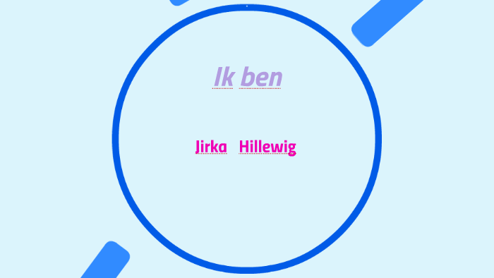 Ik ben by Jirka Hillewig on Prezi