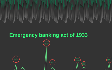Emergency banking act of 1933 by kylie christensen on Prezi
