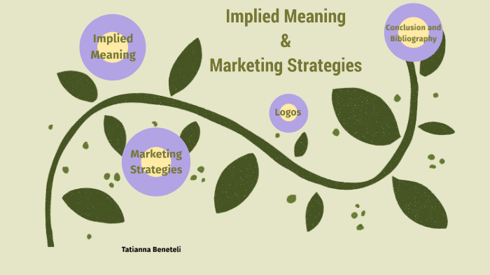 Implied Meaning and Marketing Strategies by Tatianna Beneteli on Prezi