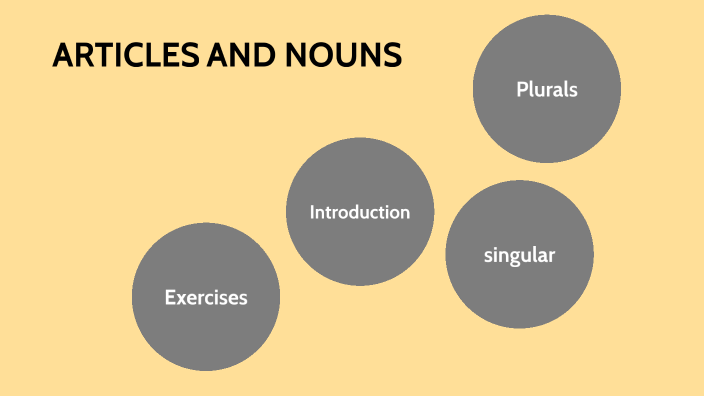 ARTICLES AND NOUNS by Ian Portanes on Prezi