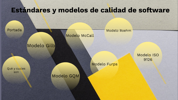 Estandares y modelos de calidad de software by Leonardo Ortiz Pareja on Prezi