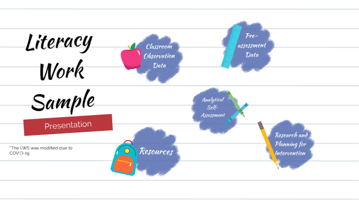 Literacy Work Sample Presentation by Lizeth Cabrera on Prezi
