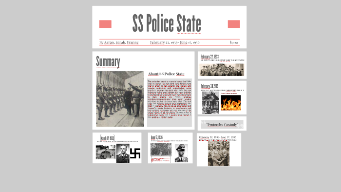SS Police State by Sydney Dolan on Prezi