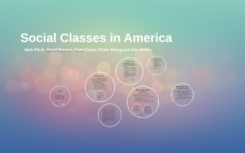 Social Classes in America by Nick Pitch on Prezi