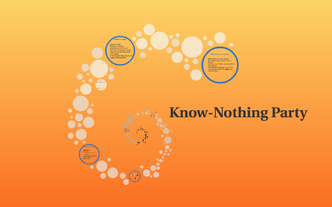 Know-Nothing Party by Savannah Nicole on Prezi