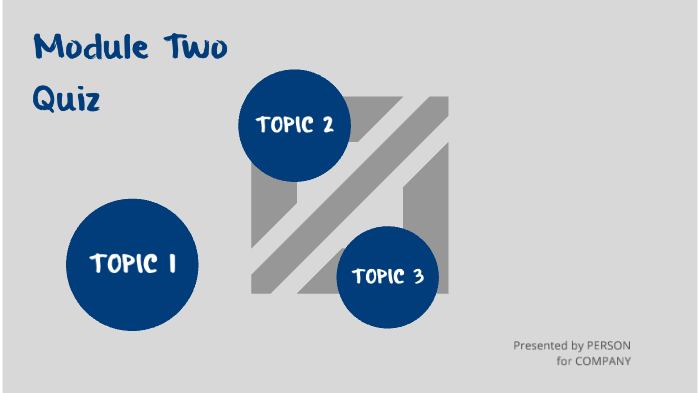 Module Two Pathway Two Quiz by Maya Sabo on Prezi