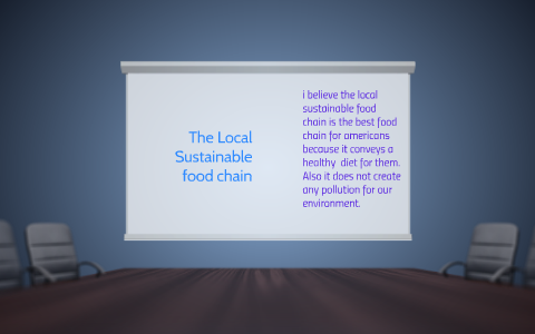 The Local Sustainable food chain by on Prezi