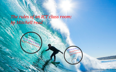 The rules of an ICT class room: by mitchell read on Prezi