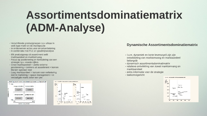 ADM Analyse by on Prezi