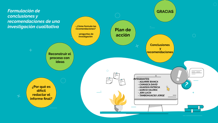 Construcción de Conclusiones y Recomendaciones en investigaciones ...