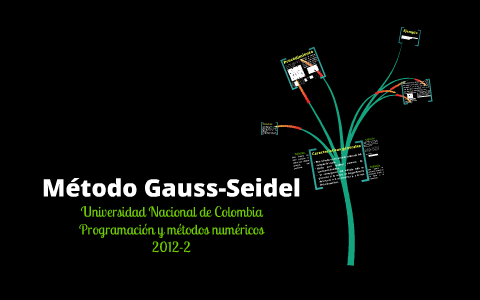 Método de Gauss-Seidel by Fabio Calderón on Prezi