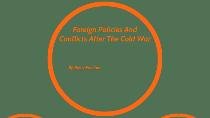Foreign Policies After The Cold War by Ryley Foellner on Prezi