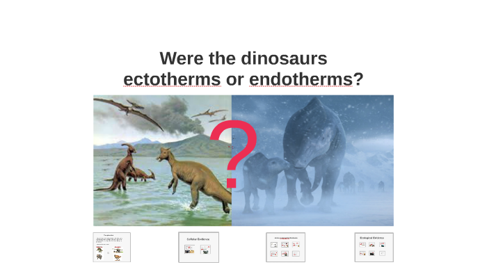 Were the dinosaurs ectotherms or endotherms? by Maisie Brett on Prezi