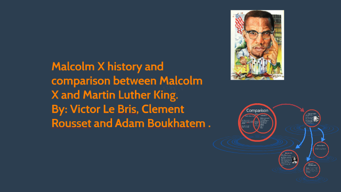 Malcolm X history and comparison between malcolm X and Martin Luther ...