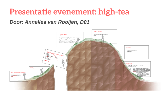 Presentatie evenement: high-tea by Annelies van Rooijen