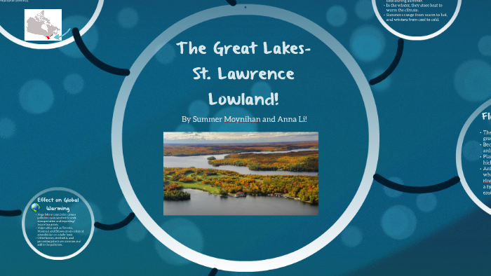 The Great Lakes-St. Lawrence Lowland by Anna Li