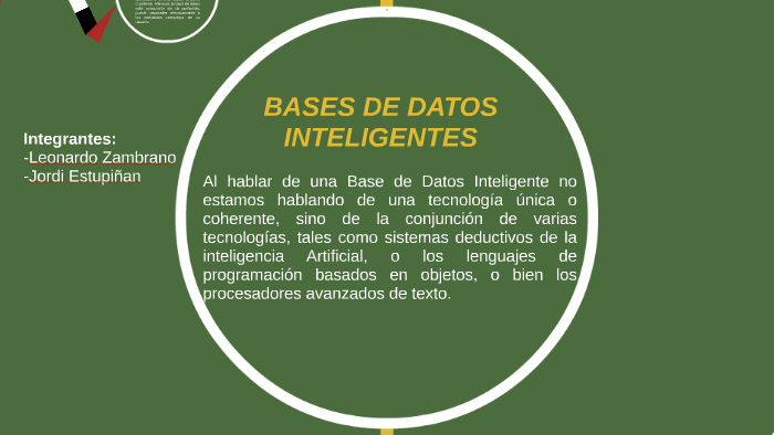BASES DE DATOS INTELIGENTES by Jordi Ariel on Prezi