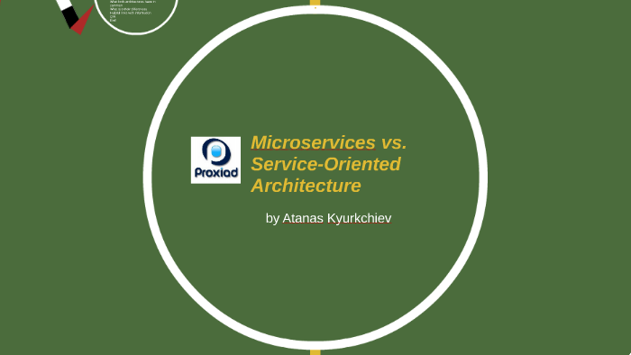 Microservices vs. Service-Oriented Architecture by Izabela Dimitrova on Prezi