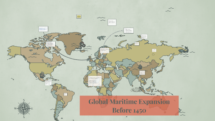 Global Maritime Expansion Before 1450 by Carmen Casillas on Prezi