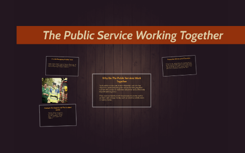 why do the public services work together by spen holvey