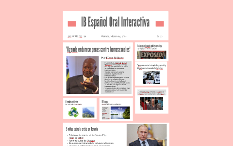 IB Spanish HL - Interactive Oral 3 by Eileen Moloney on Prezi