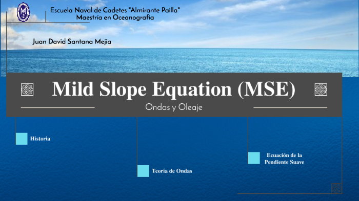 MILD SLOPE EQUATION by Juan David Santana on Prezi MILD SLOPE EQUATION by Juan David Santana on Prezi