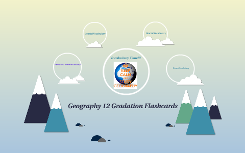 Geography 12 Gradation Flashcards by Carman Liang on Prezi