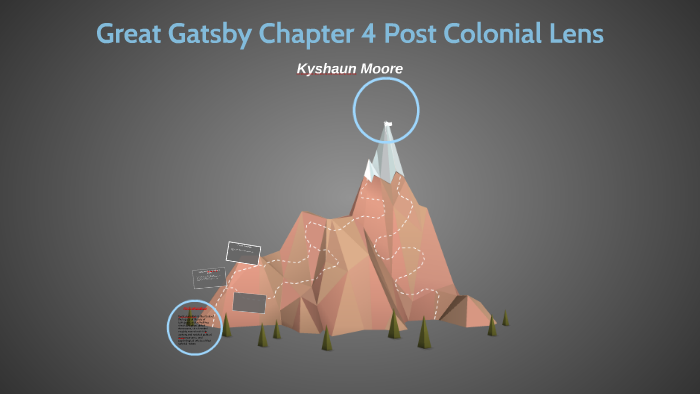 Great Gatsby Chapter 4 Post Colonial Lens by Kyshaun Moore on Prezi